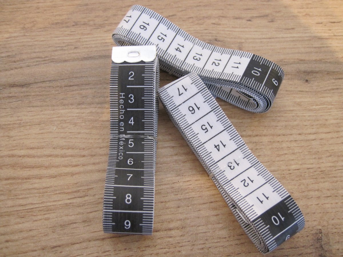 Centimeter mål sort/hvid 1,50 m - Alt hvad du ellers mangler - DIN ...